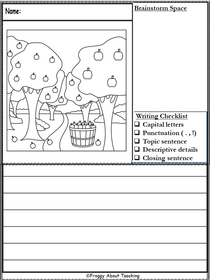 Writing with Picture Prompts Autumn