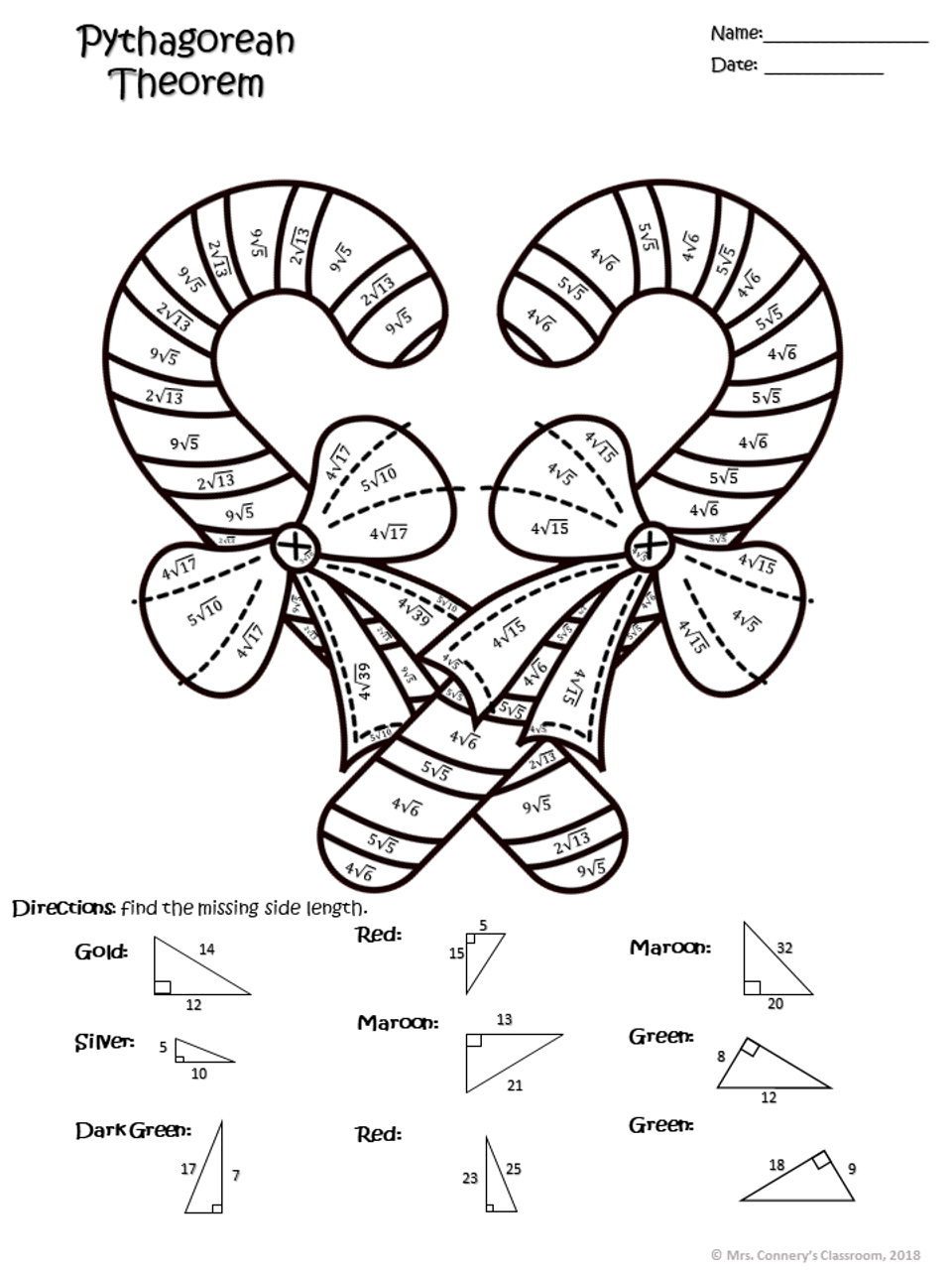 christmas coloring pages with math problems
