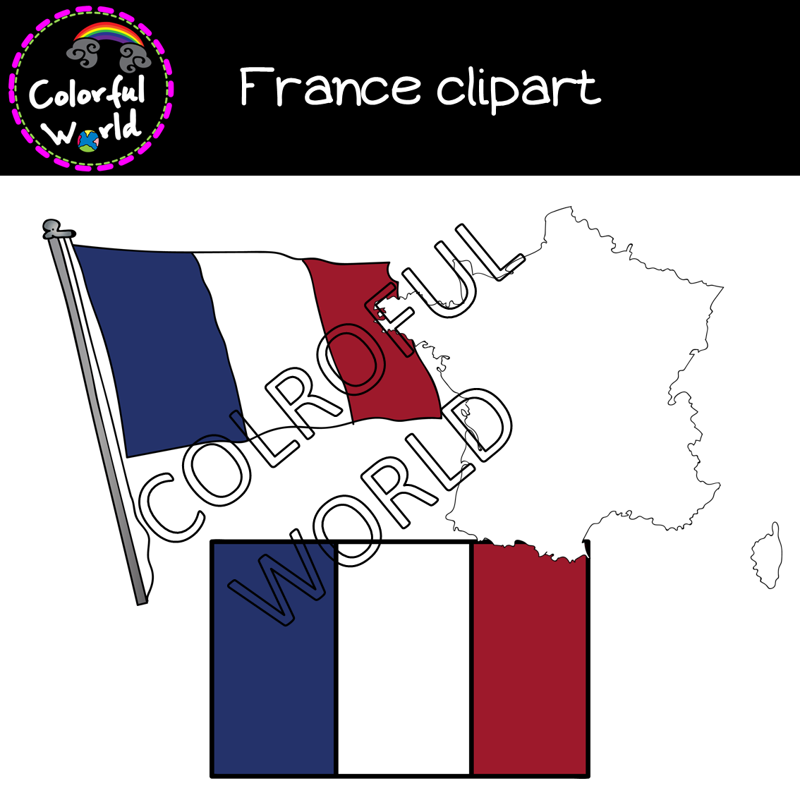 France clipart - Amped Up Learning
