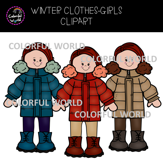 Winter clothes-Dress the girl - Amped Up Learning