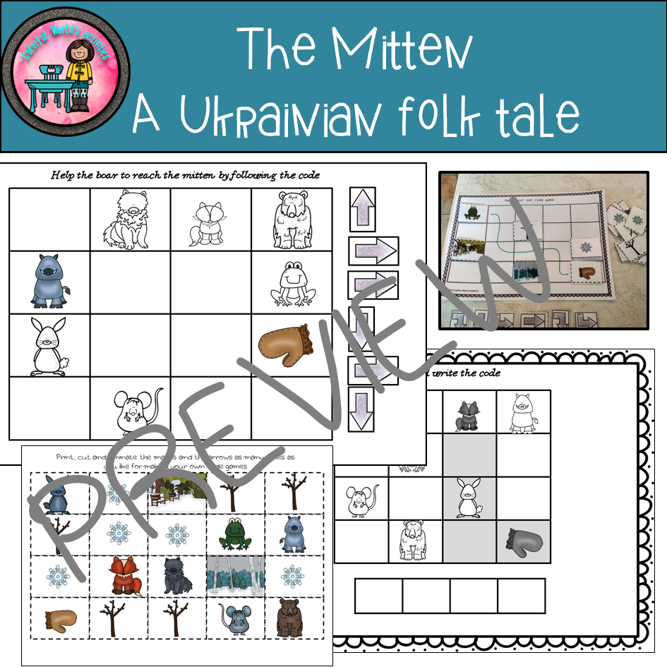 The mitten activities - Amped Up Learning