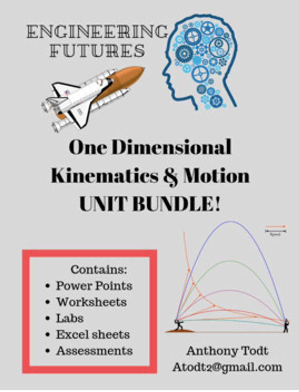 One Dimensional Kinematics Unit Amped Up Learning