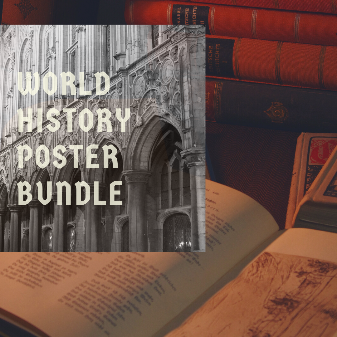 World History Poster Bundle - Amped Up Learning