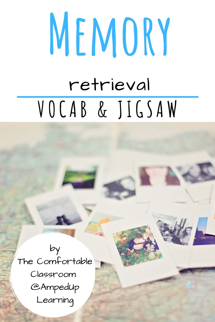 Memory: Retrieval Jigsaw - Amped Up Learning