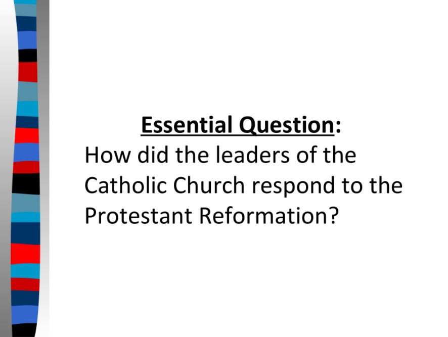 The Counter-Reformation - Amped Up Learning