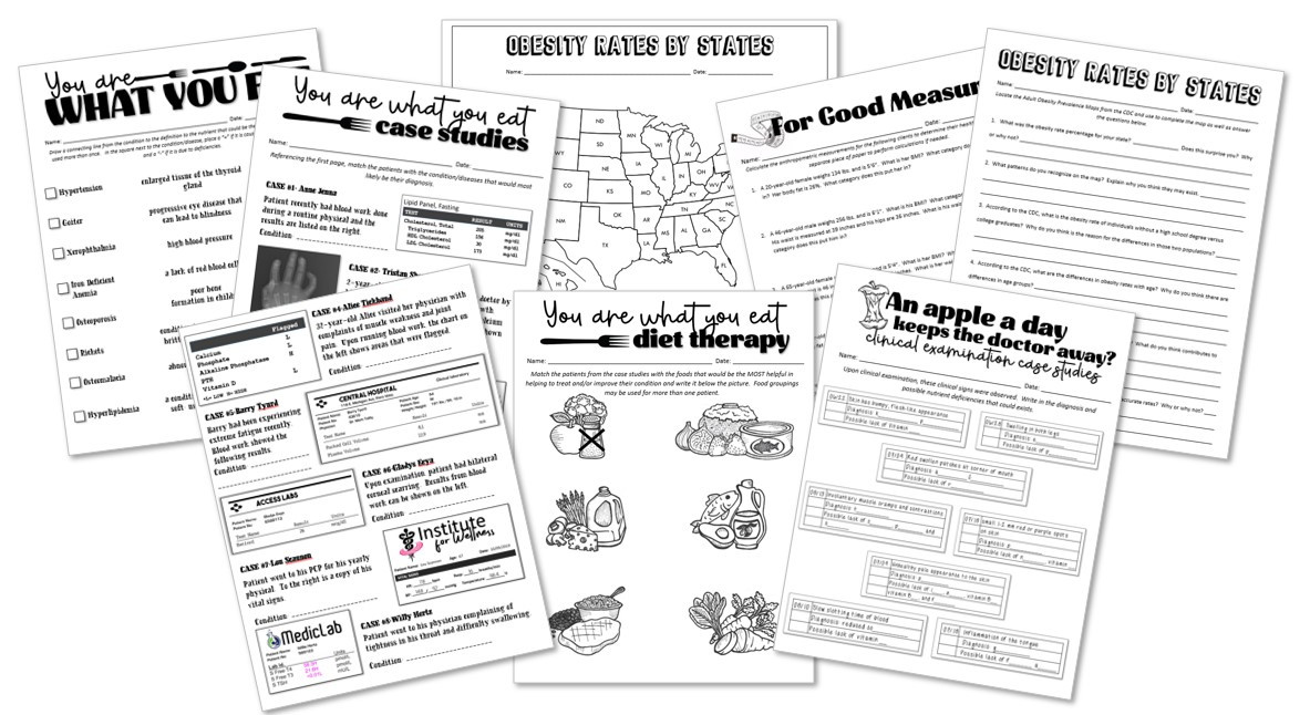 The Relationship of Nutrition & Health- PPT with Icebreaker Game & 6 ...