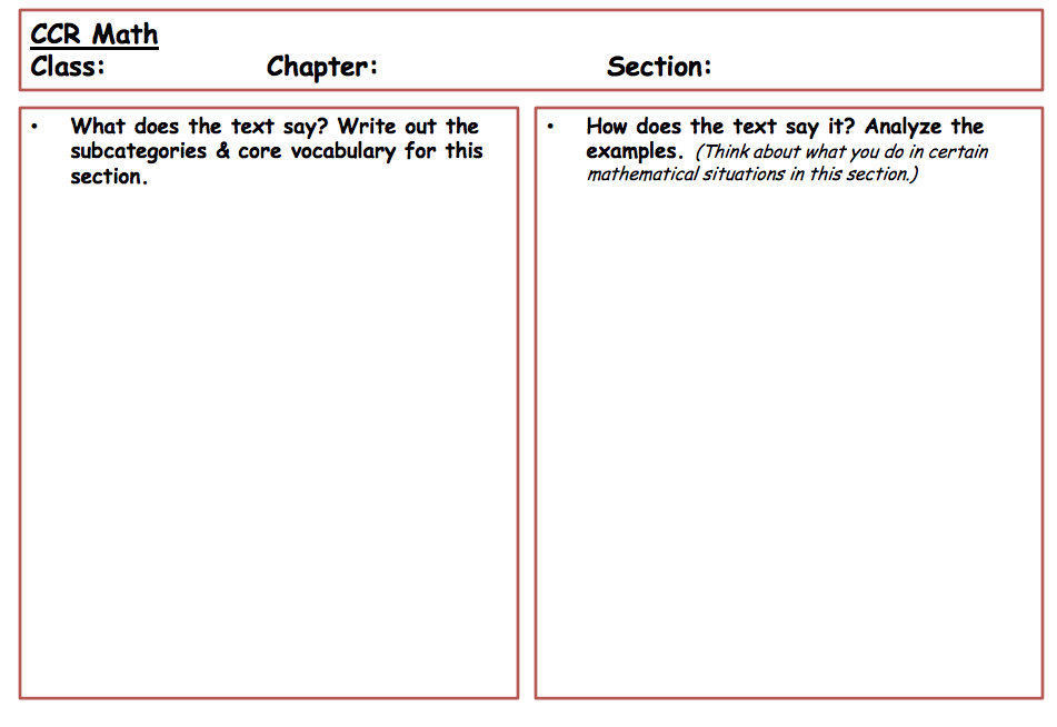Close & Critical Reading in MATH! - Amped Up Learning