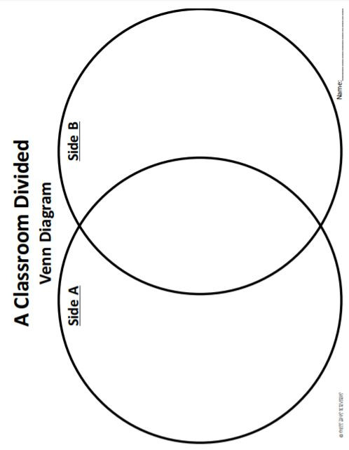 School Segregation Activity Lesson Plan: A Classroom Divided - Amped Up ...