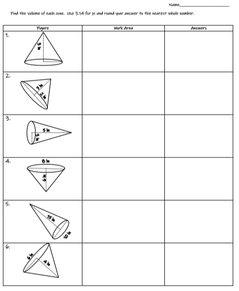 Volume of Cones Pixel Art Breakout - Amped Up Learning