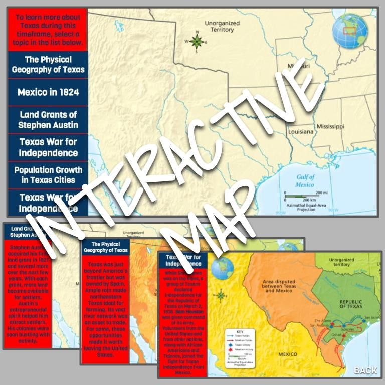 Settlement of Texas - Amped Up Learning