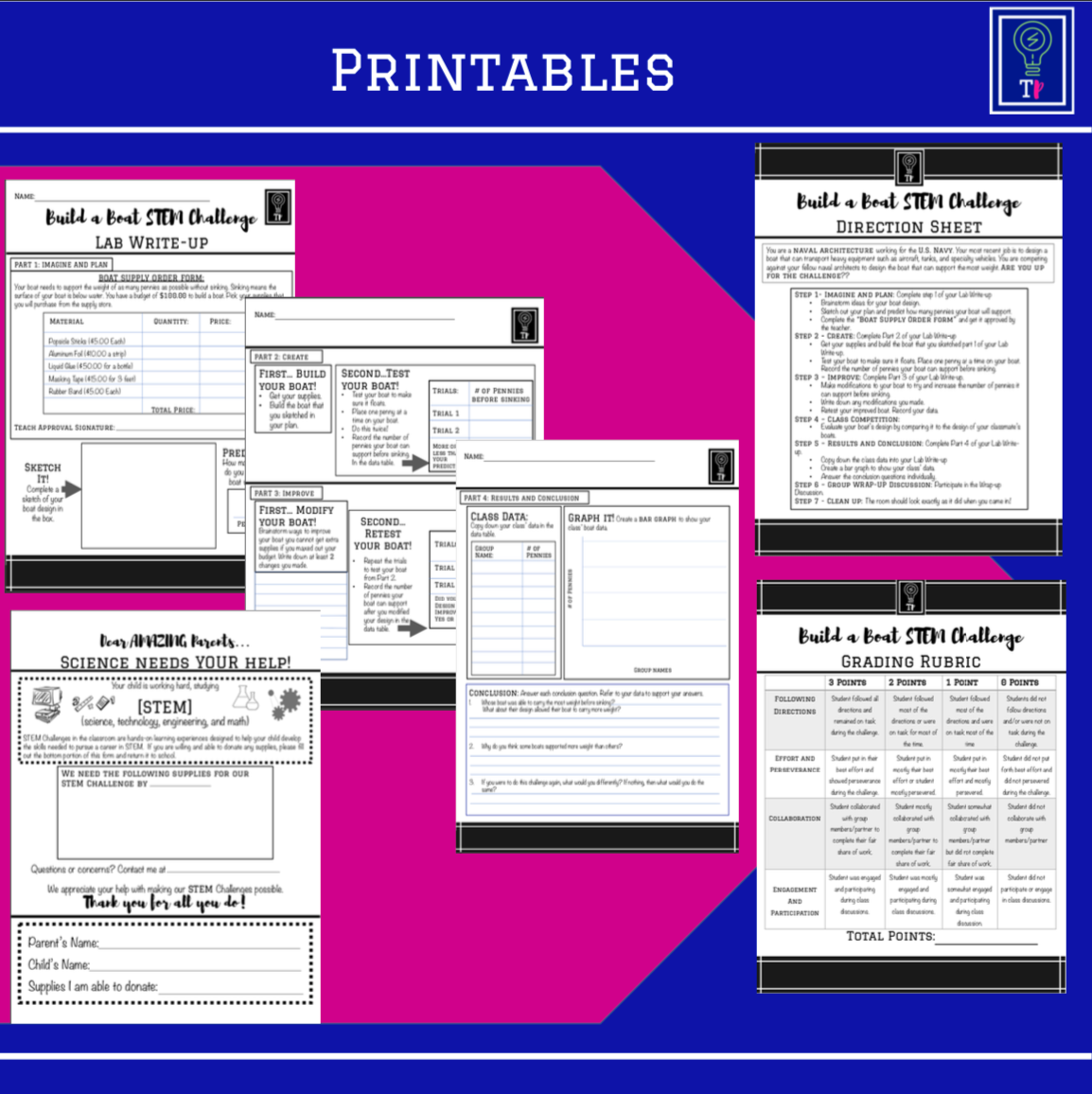 STEM Challenge - Build a Boat - Amped Up Learning