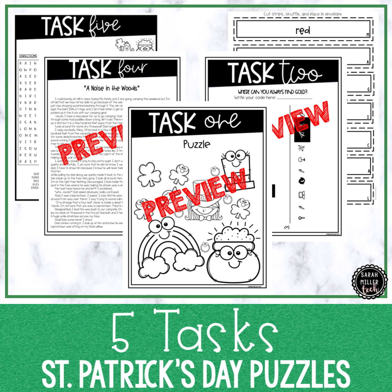 St. Patrick's Day Escape Room - Amped Up Learning