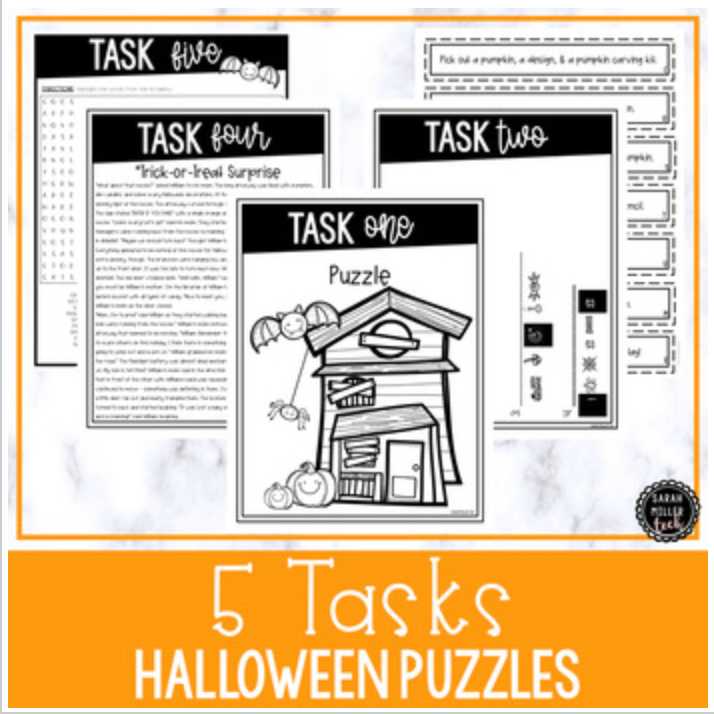 Halloween Themed Escape Room - Amped Up Learning