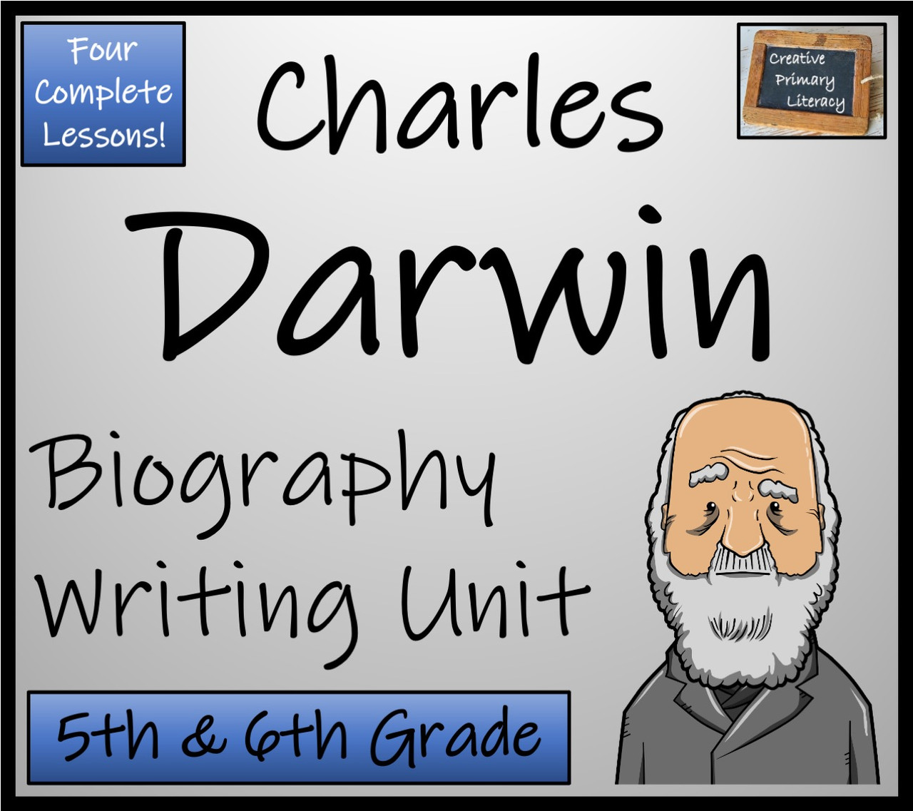 Charles Darwin Biography Writing Unit | 5th Grade & 6th Grade - Amped ...