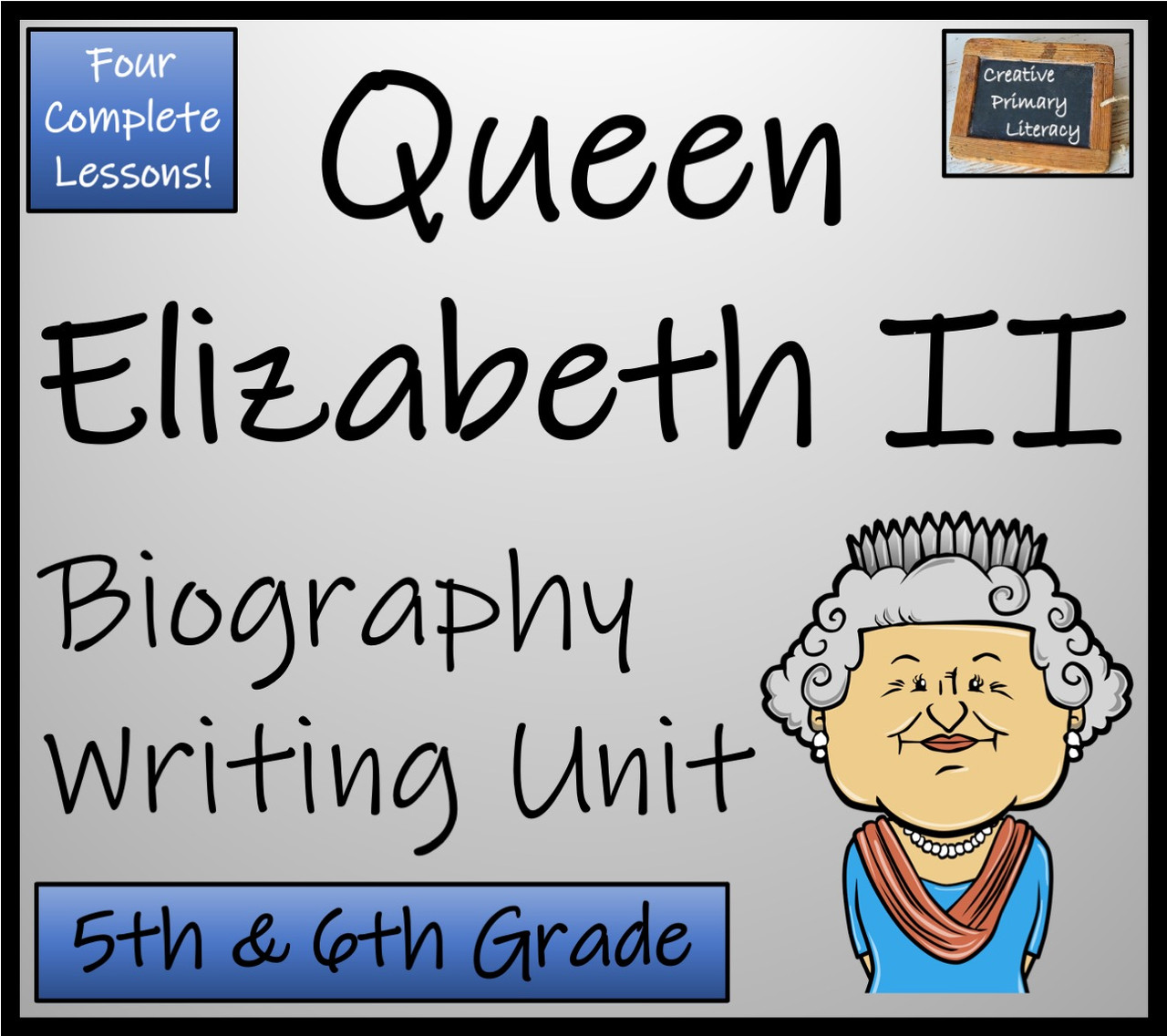 Queen Elizabeth II Biography Writing Unit | 5th Grade & 6th Grade ...