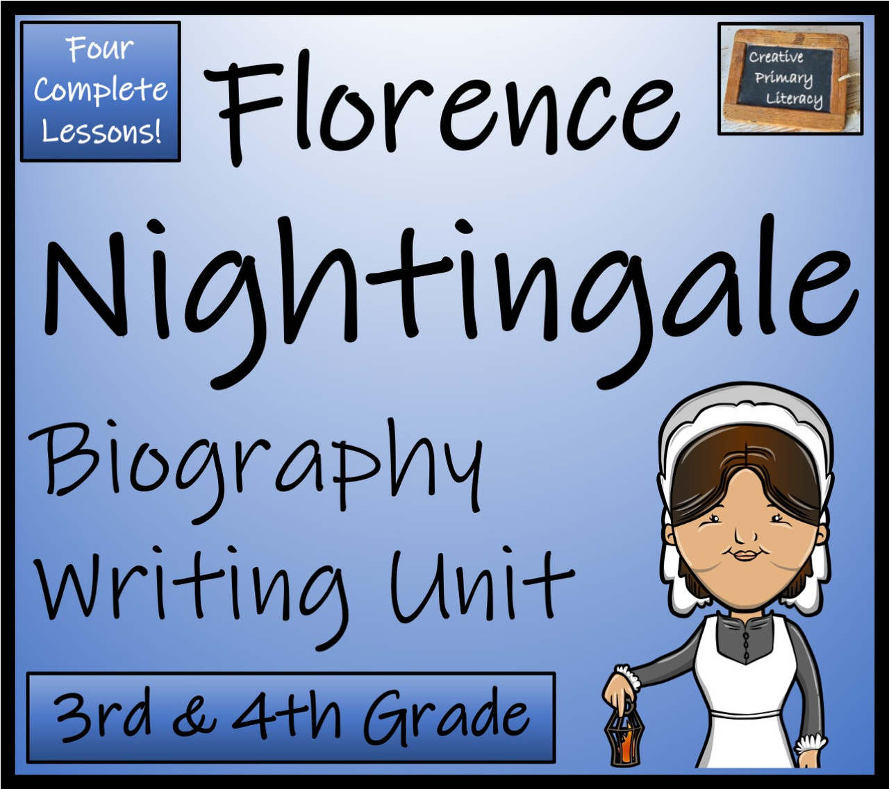 Florence Nightingale Biography Writing Unit | 3rd Grade & 4th Grade ...