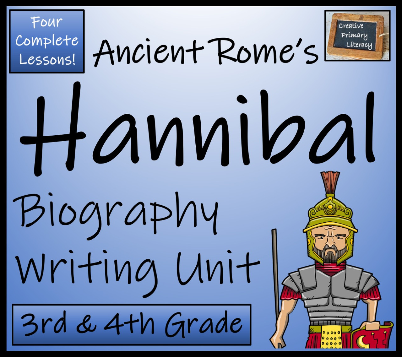 Hannibal Biography Writing Unit | 3rd Grade & 4th Grade - Amped Up Learning