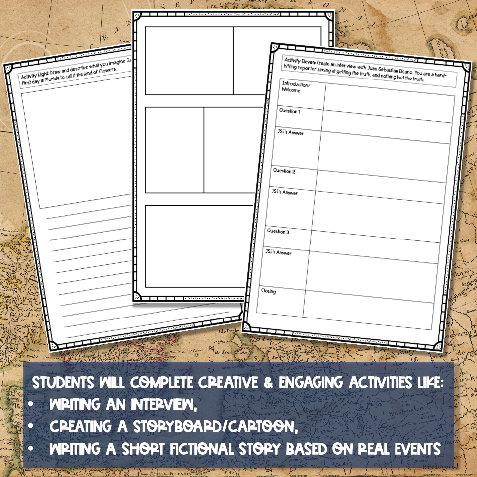 Age of Exploration Workbook - Evidence-based with Engaging Activities ...