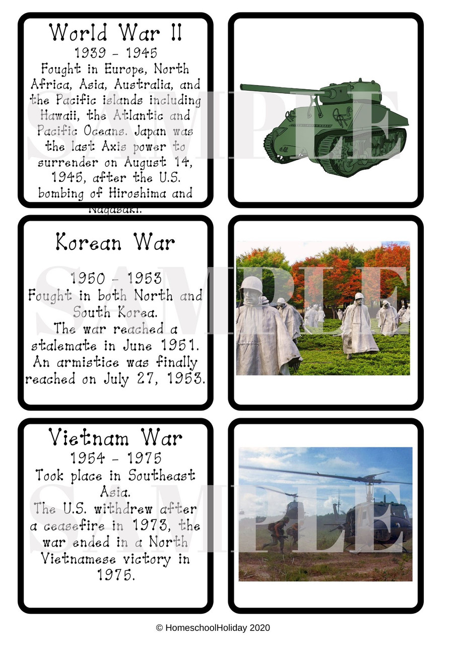 Timeline of US Wars - Amped Up Learning