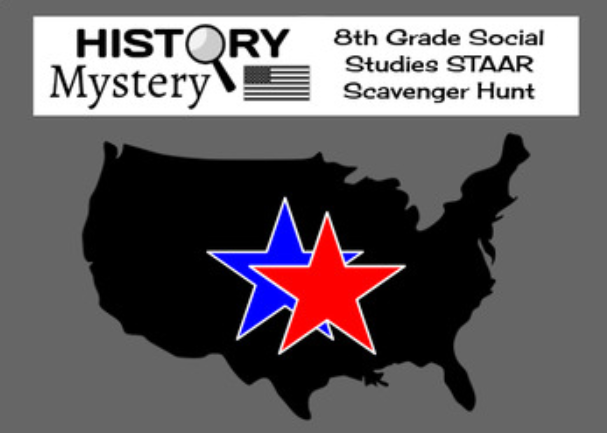 History Mystery - 8th Grade Social Studies STAAR Scavenger Hunt - Amped ...