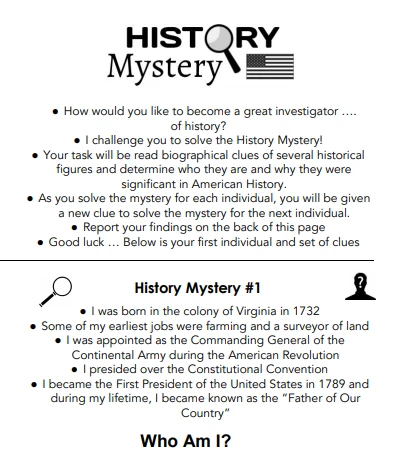 History Mystery - 8th Grade Social Studies STAAR Scavenger Hunt - Amped ...