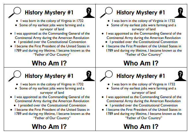History Mystery - 8th Grade Social Studies STAAR Scavenger Hunt - Amped ...