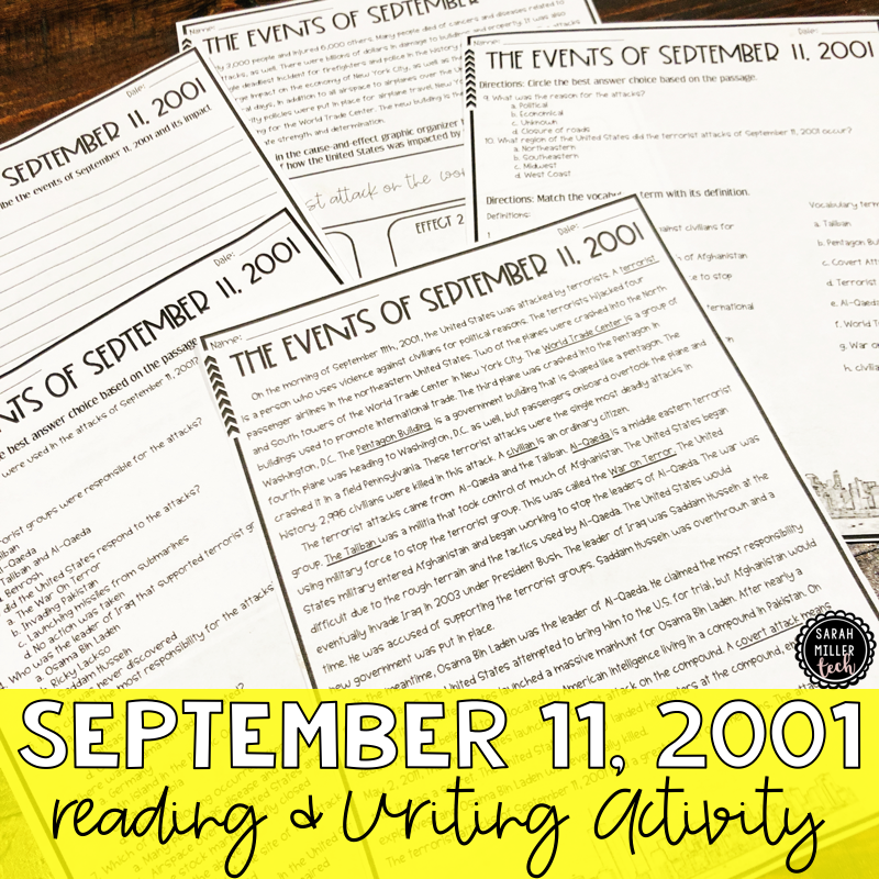 Events & Impacts of September 11, 2001 (SS5H7b) - Amped Up Learning