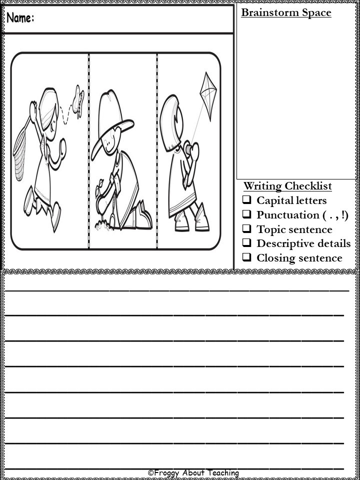 Writing with Picture Prompts Spring