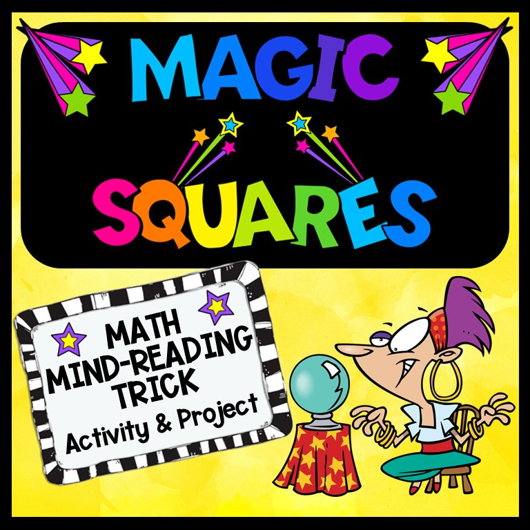 Addition Math Activity and Project - A Number Trick - Amped Up Learning