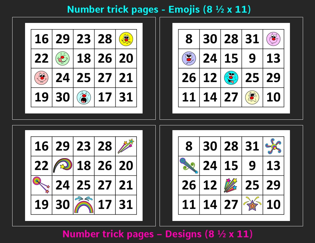 Addition Math Activity and Project - A Number Trick - Amped Up Learning