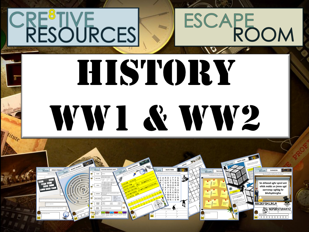 World War II Escape Room - Amped Up Learning