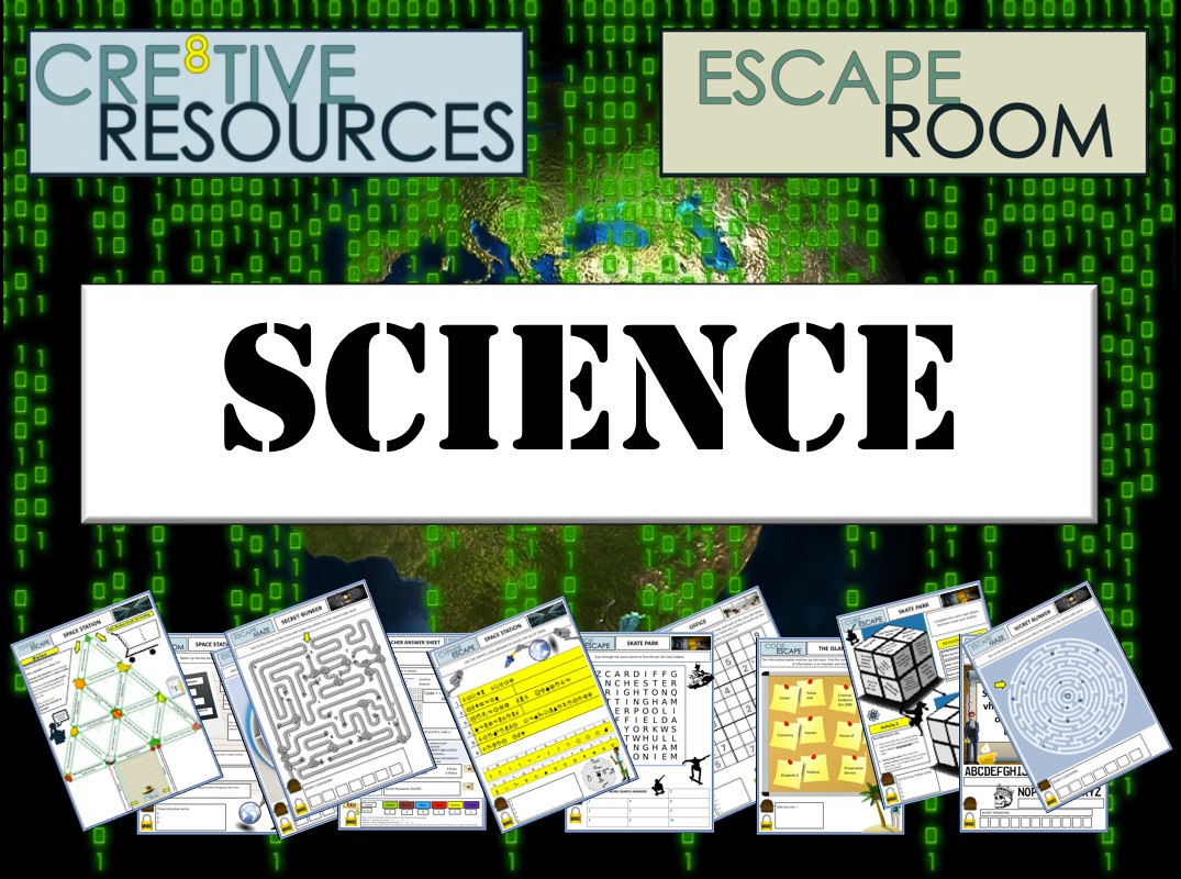 Science High School Escape Room - Amped Up Learning