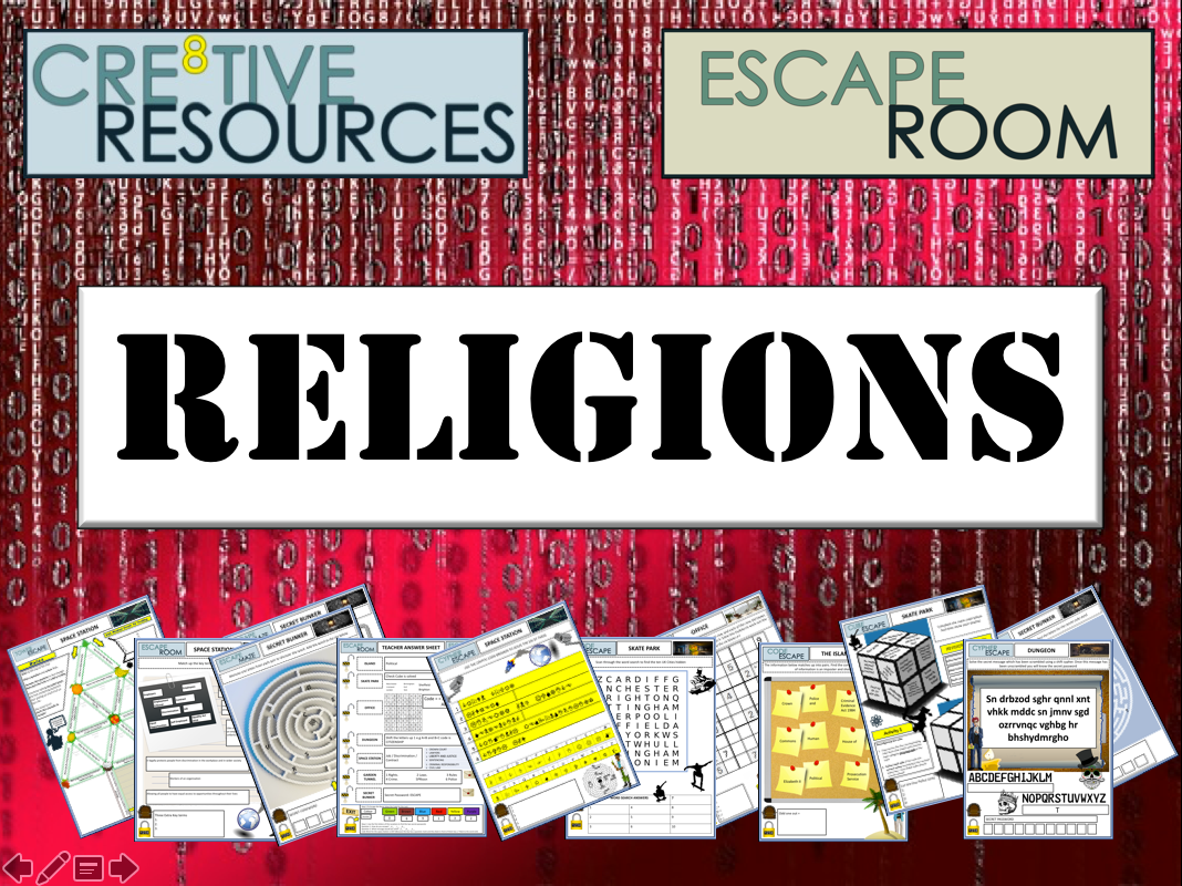 Religious Education Escape Room - Amped Up Learning