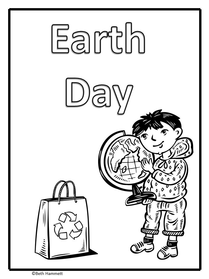 Earth Day Coloring Sheets - Amped Up Learning