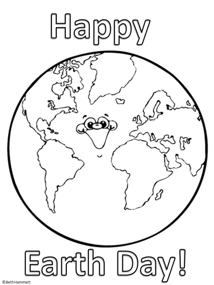 Earth Day Coloring Sheets - Amped Up Learning