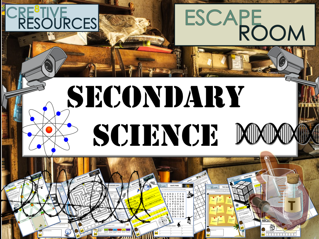 General Science Escape Room - Amped Up Learning