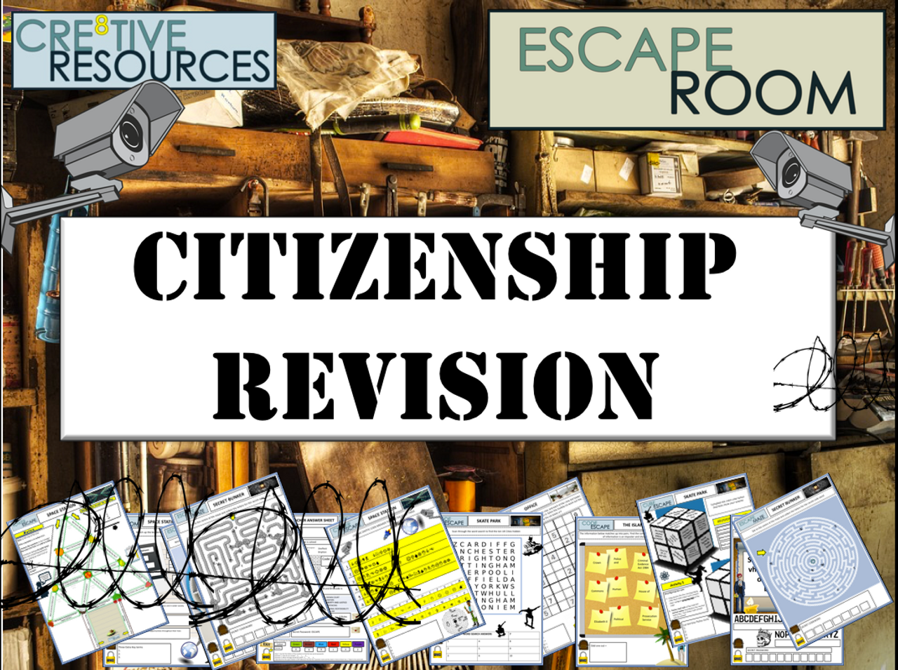 Civics Escape Room - Amped Up Learning