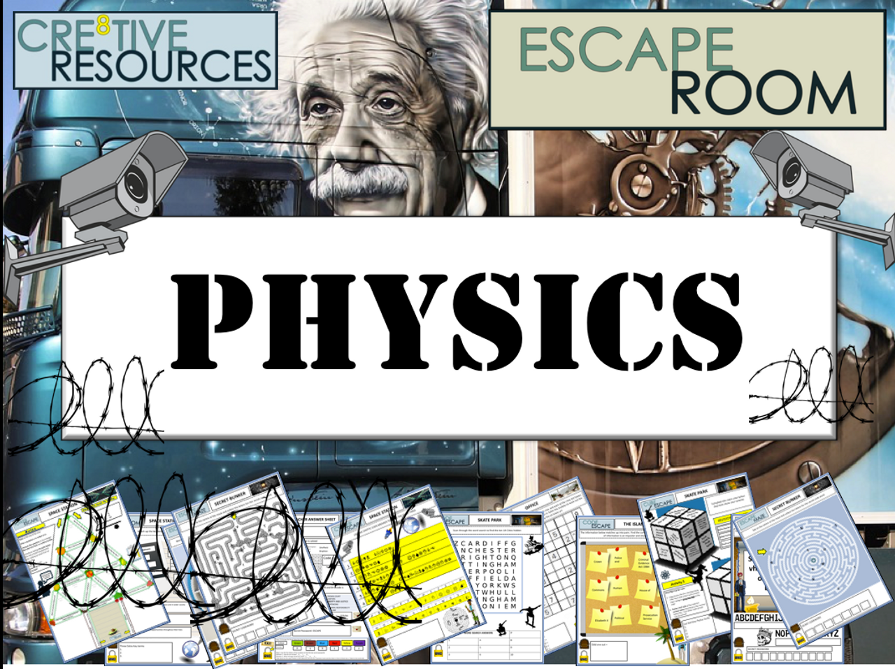 Physics Science Escape Room - Amped Up Learning