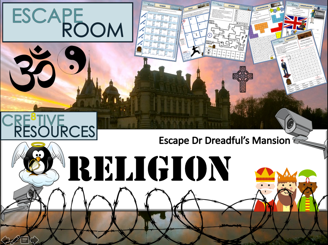 3rd Gen Religion Digital Escape Room - Amped Up Learning