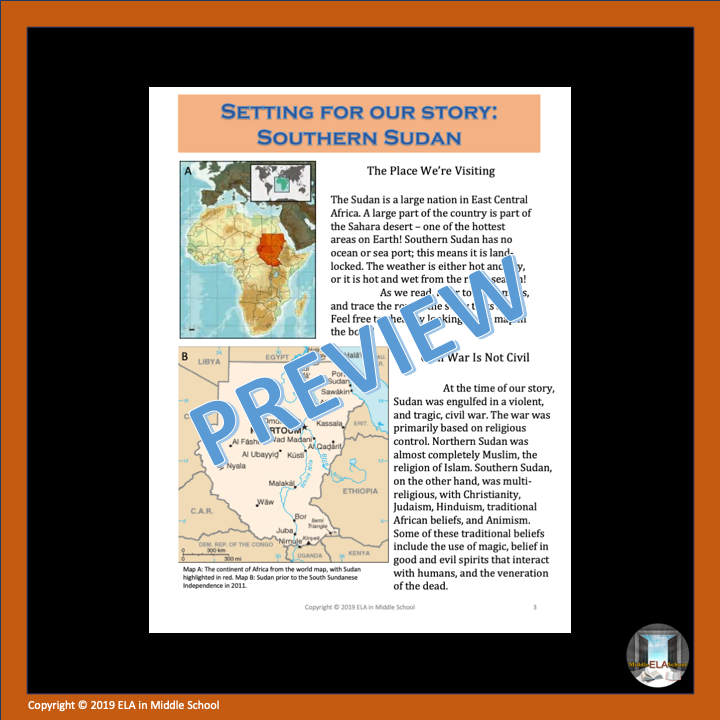 "A Long Walk to Water" Novel Study Guide REMOTE RESOURCE READY - Amped ...