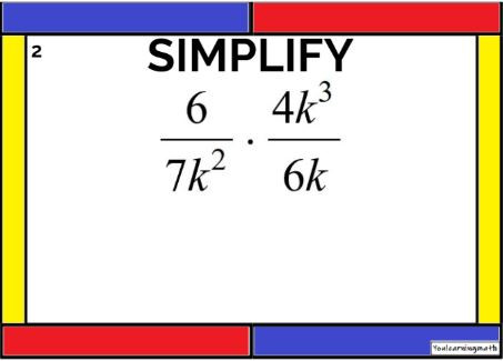 Multiplying Rational Expressions: GOOGLE Slides - Amped Up Learning