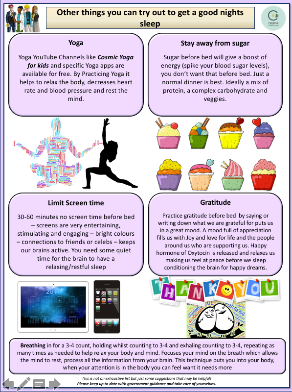 Sleep and Mental Health Posters - Amped Up Learning