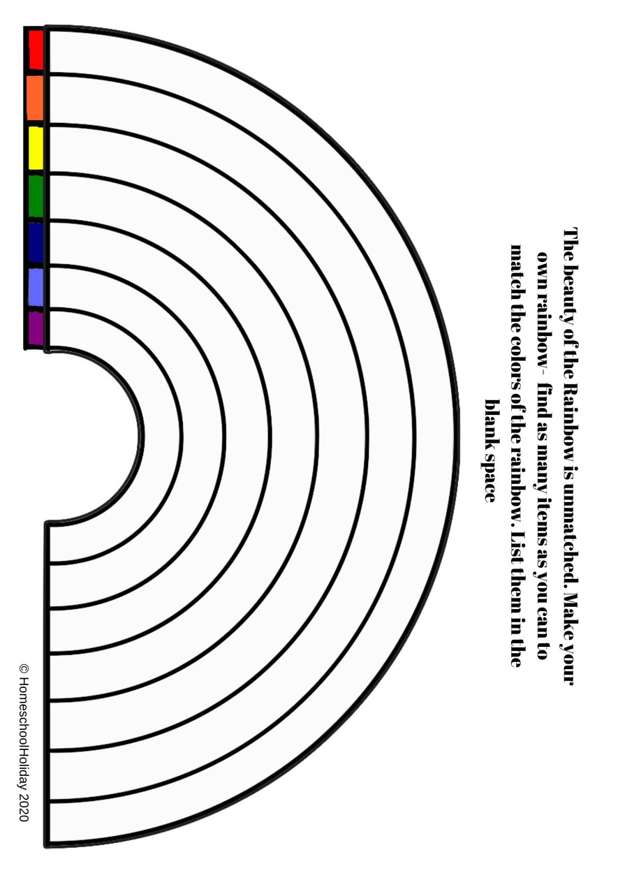 Find a Rainbow Activity Pack - Amped Up Learning
