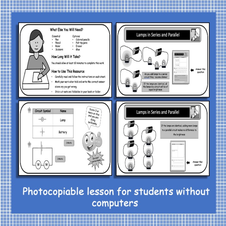 Lamps in Series and Parallel Distance Learning for Middle School ...