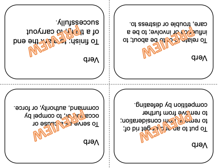 Power Words! Vocabulary Building Flashcards and Word Wall Set 8 - Amped ...