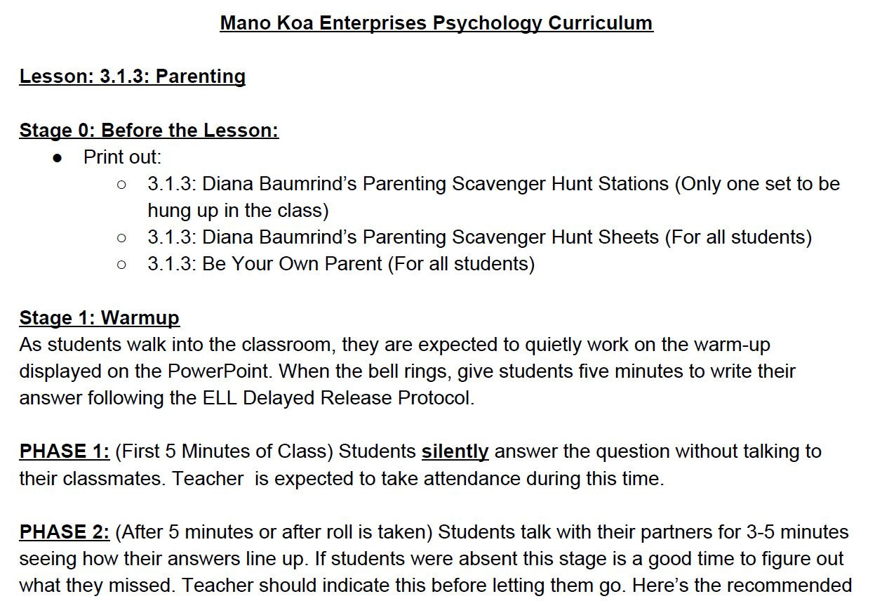 6 FREE Psychology Lessons - Amped Up Learning