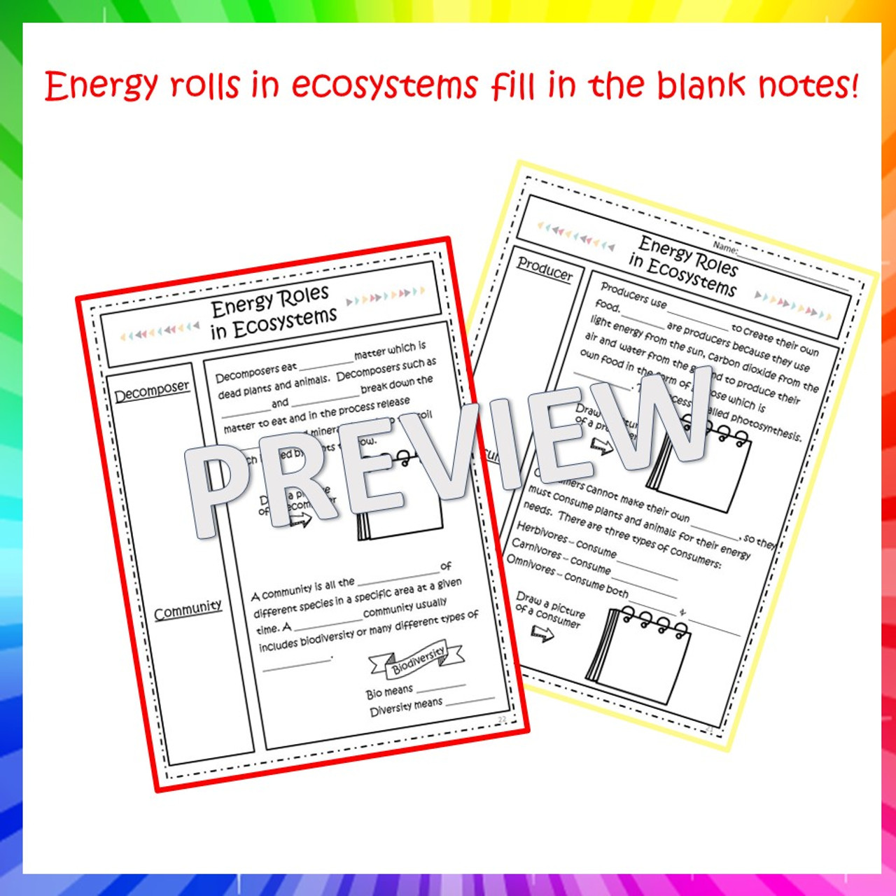 Ecosystems: Complete 5th Grade Unit (NGSS Aligned) - Amped Up Learning