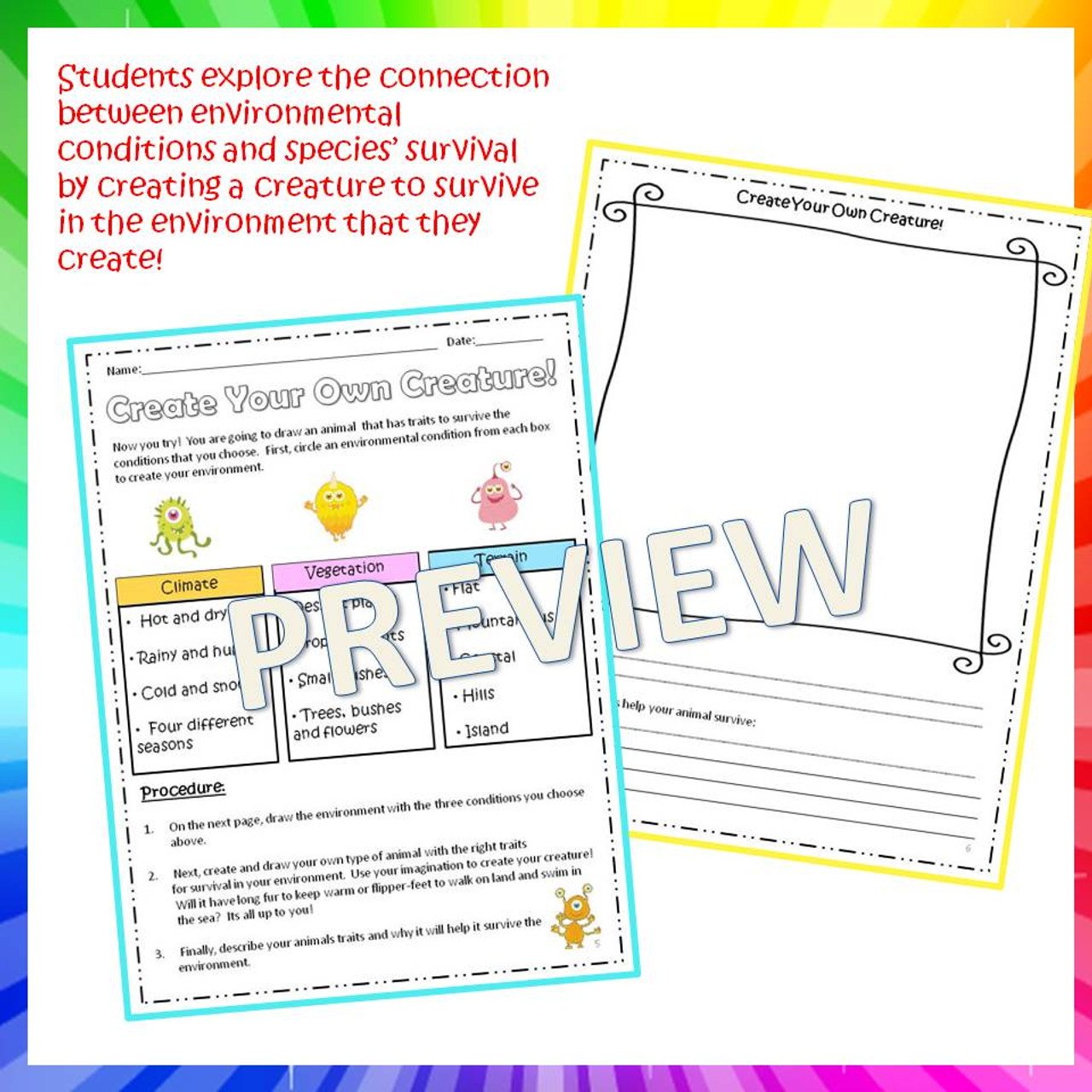 Natural Selection and Adaptation Complete Unit - Amped Up Learning