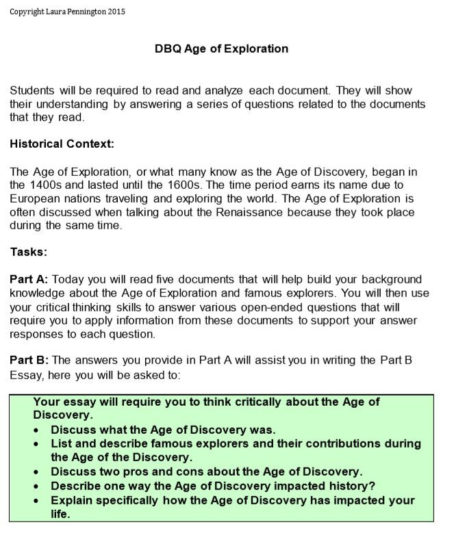 Age of Exploration - Amped Up Learning