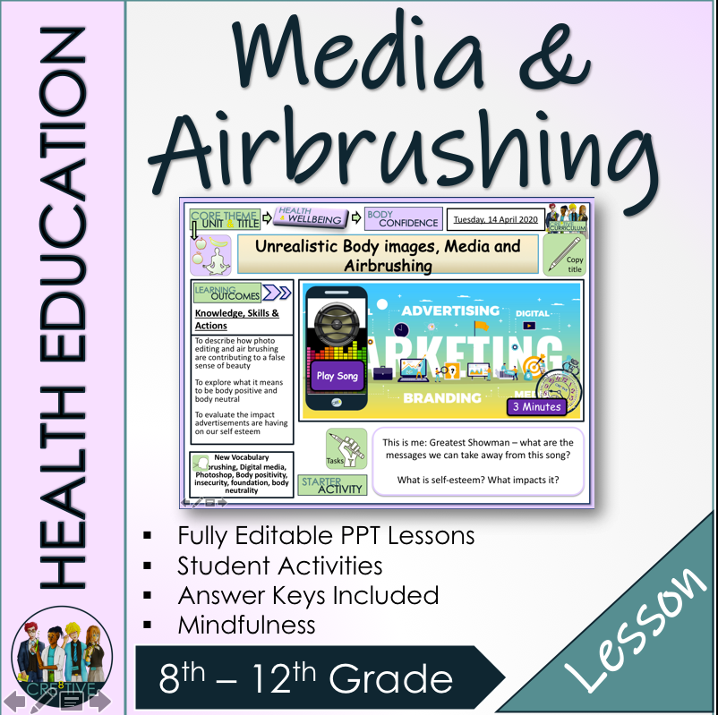 Media Airbrushing Body Image - Amped Up Learning